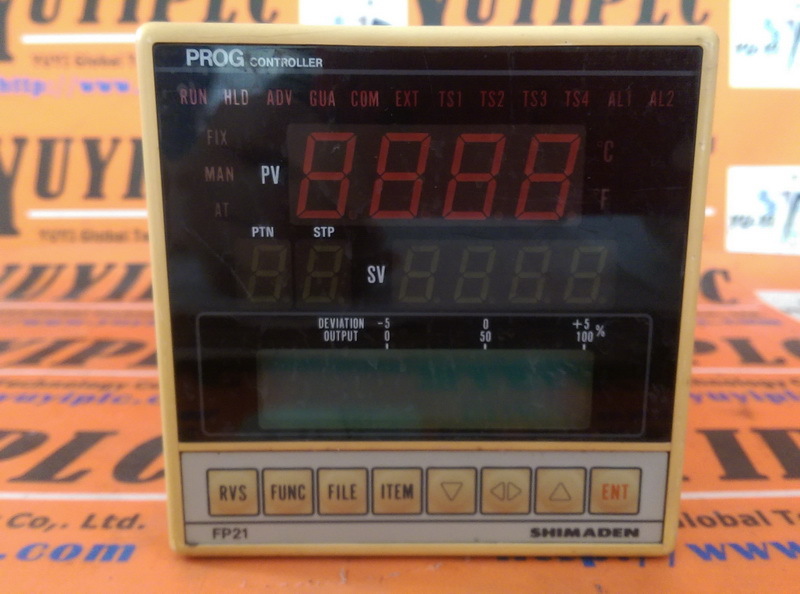 SHIMADEN FP21 Programmable Controller - 裕益科技自動化設備可程式編碼器PLC分散式控制系統DCS